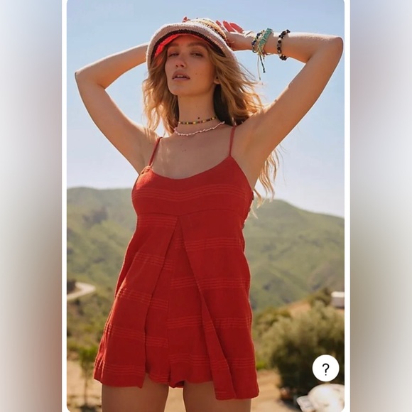 Free People | Pants & Jumpsuits | Free People Romy Skort Romper | Poshmark